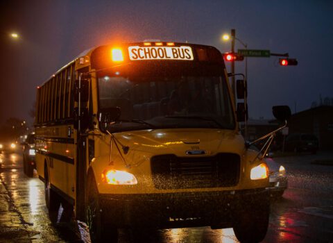 Illuminated School Bus Sign - First Light Safety Products