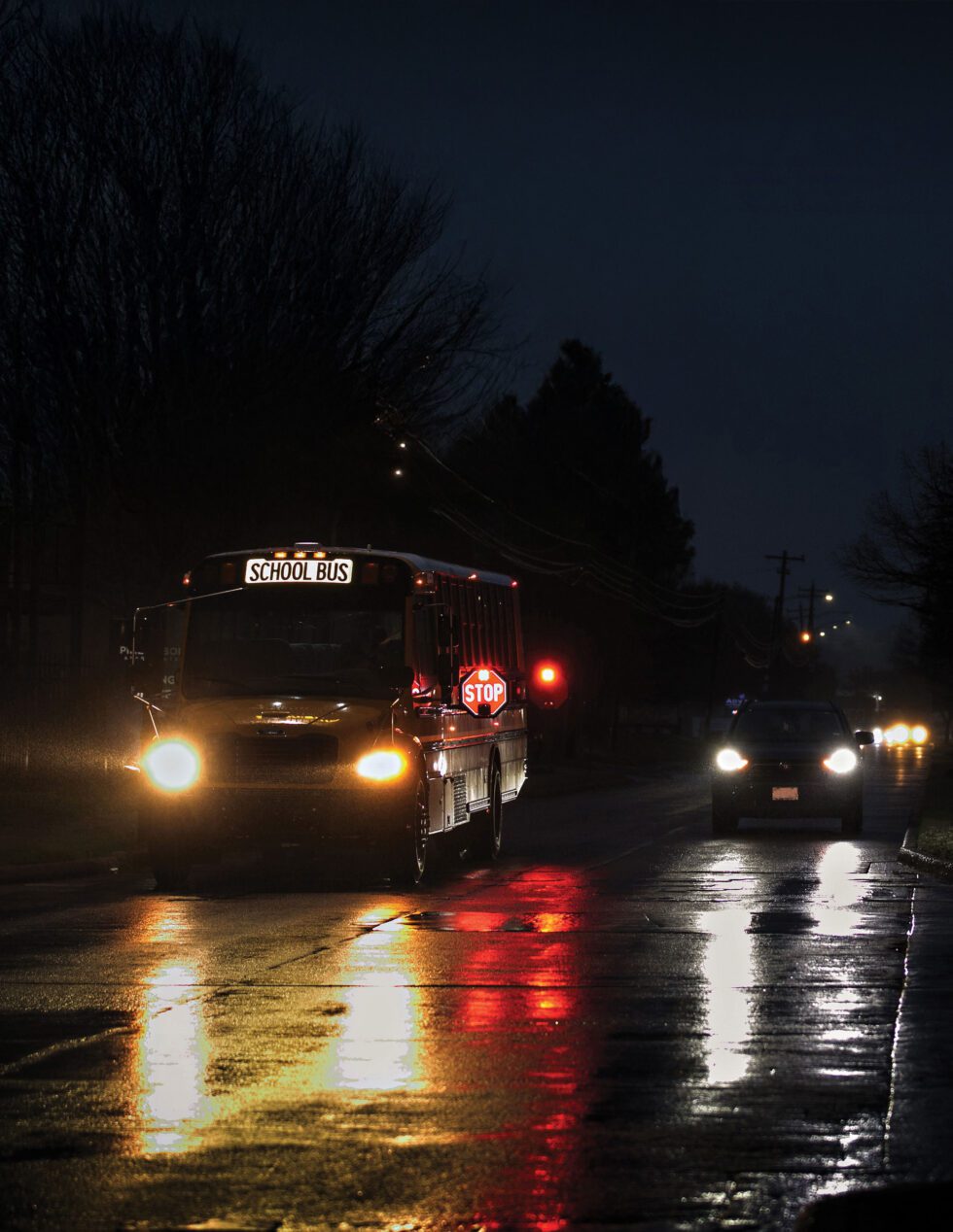 Fully Illuminated Stop Arm - First Light Safety Products