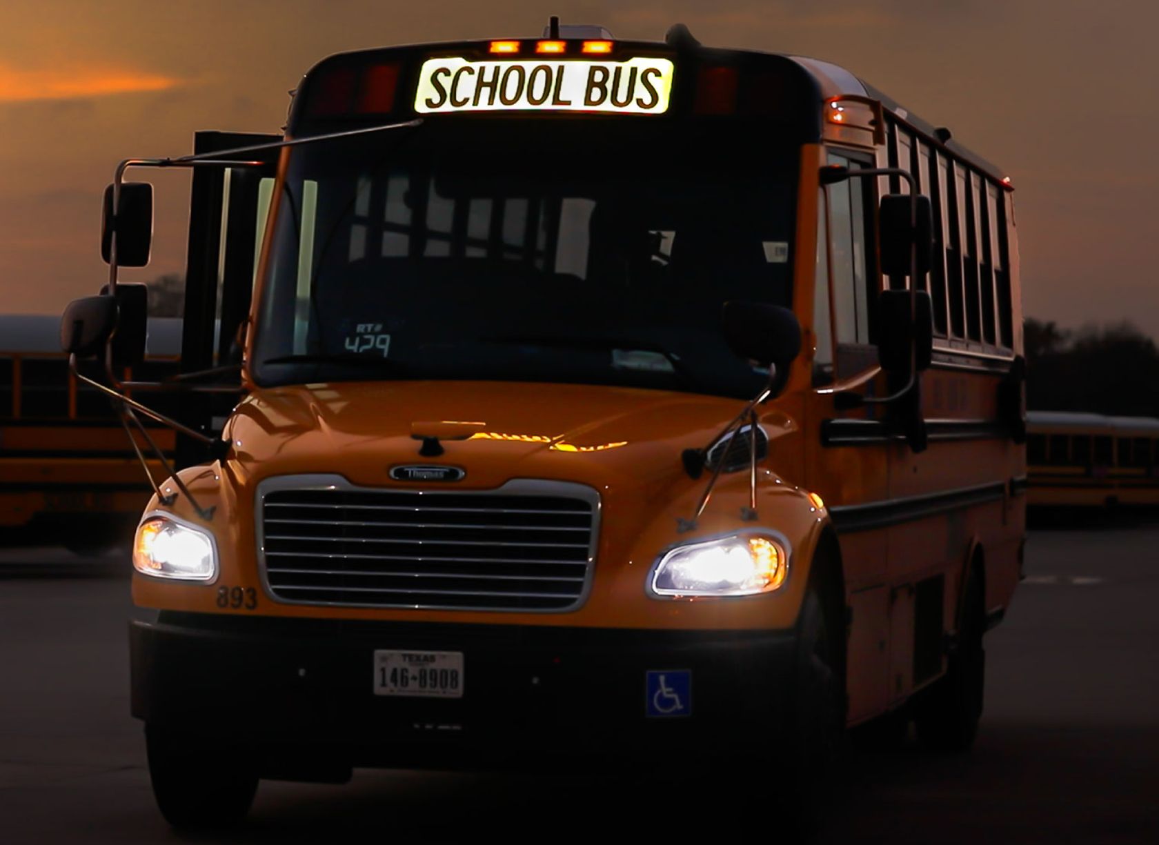 Illuminated School Bus Sign - First Light Safety Products