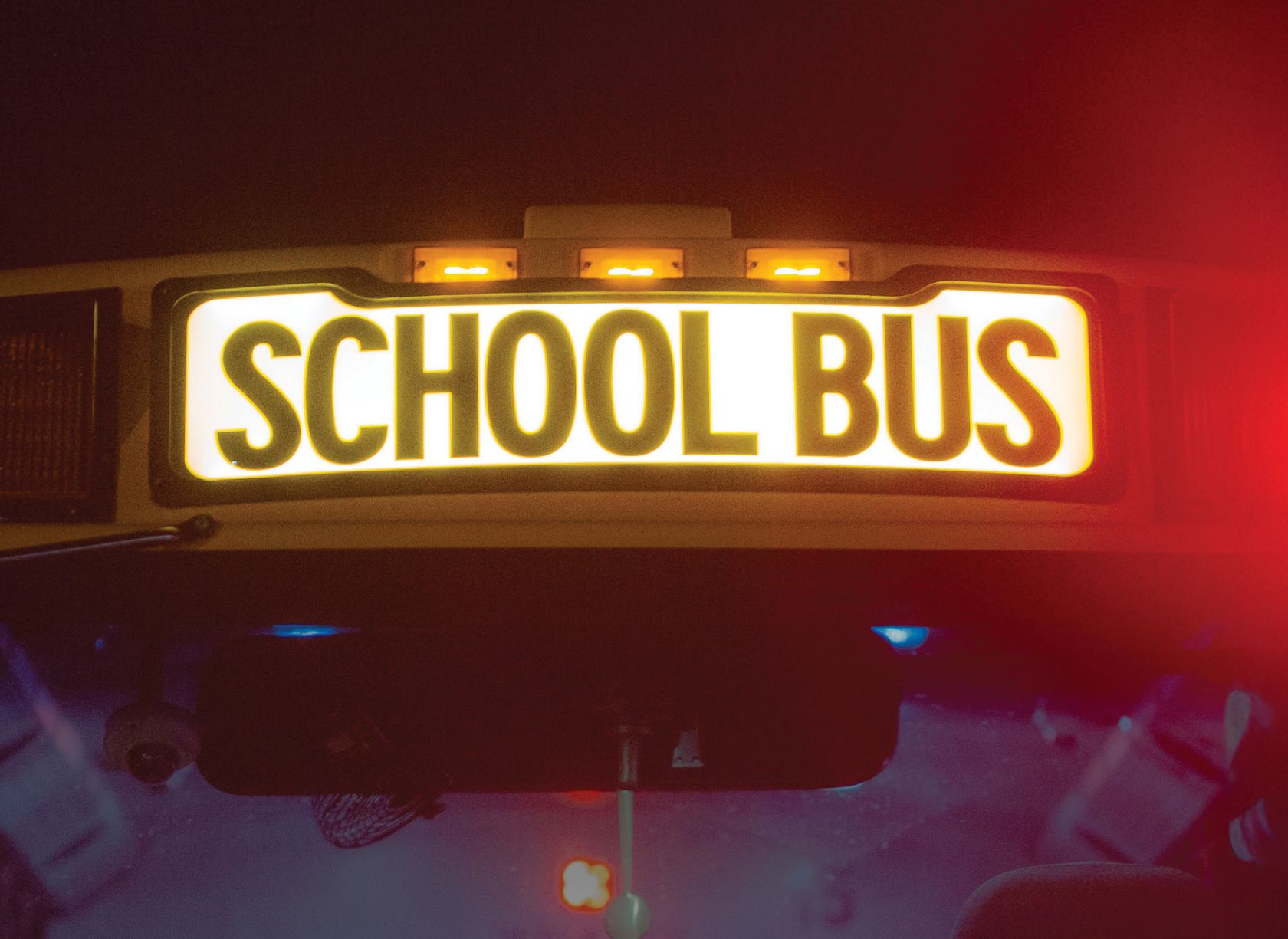 Illuminated School Bus Sign - First Light Safety Products