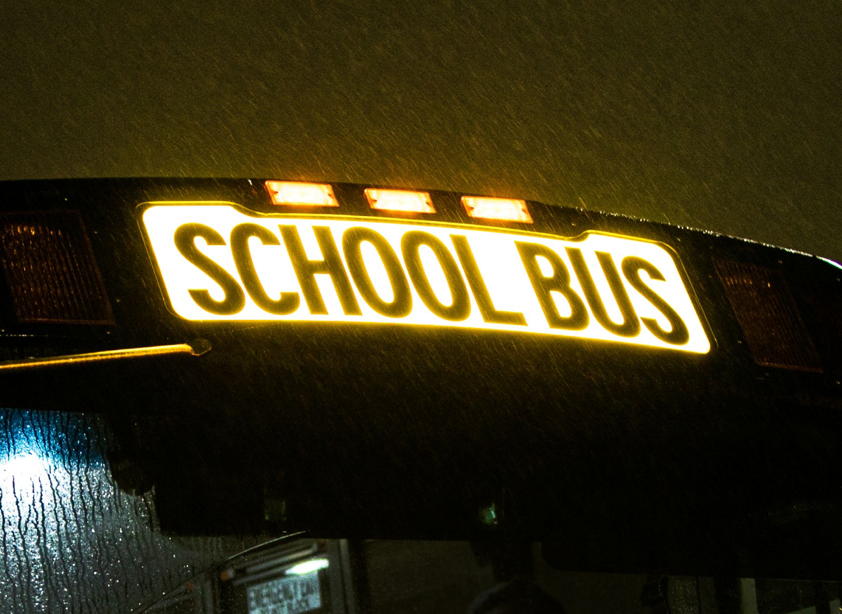 Illuminated School Bus Sign - First Light Safety Products