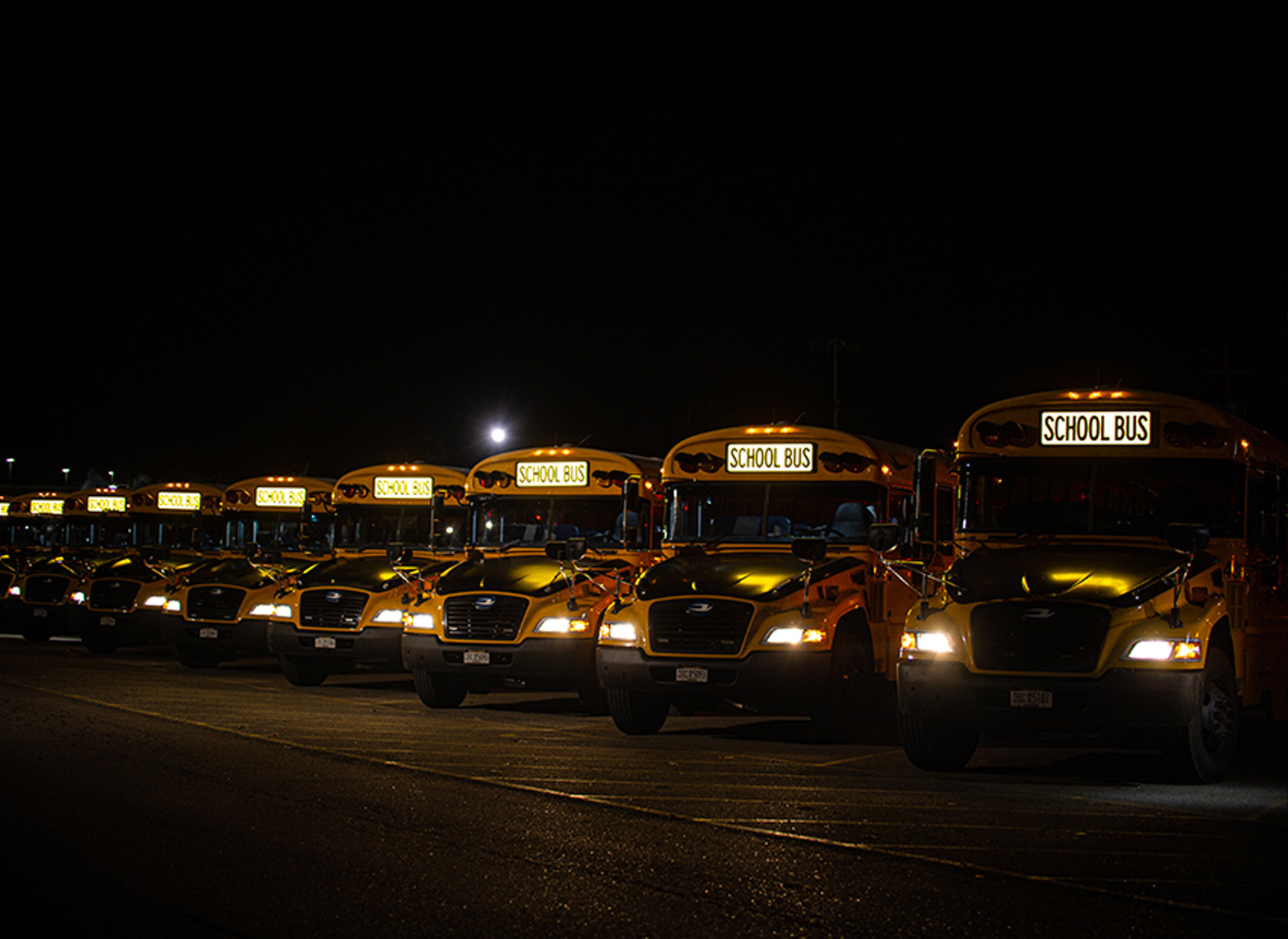 Illuminated School Bus Sign - First Light Safety Products